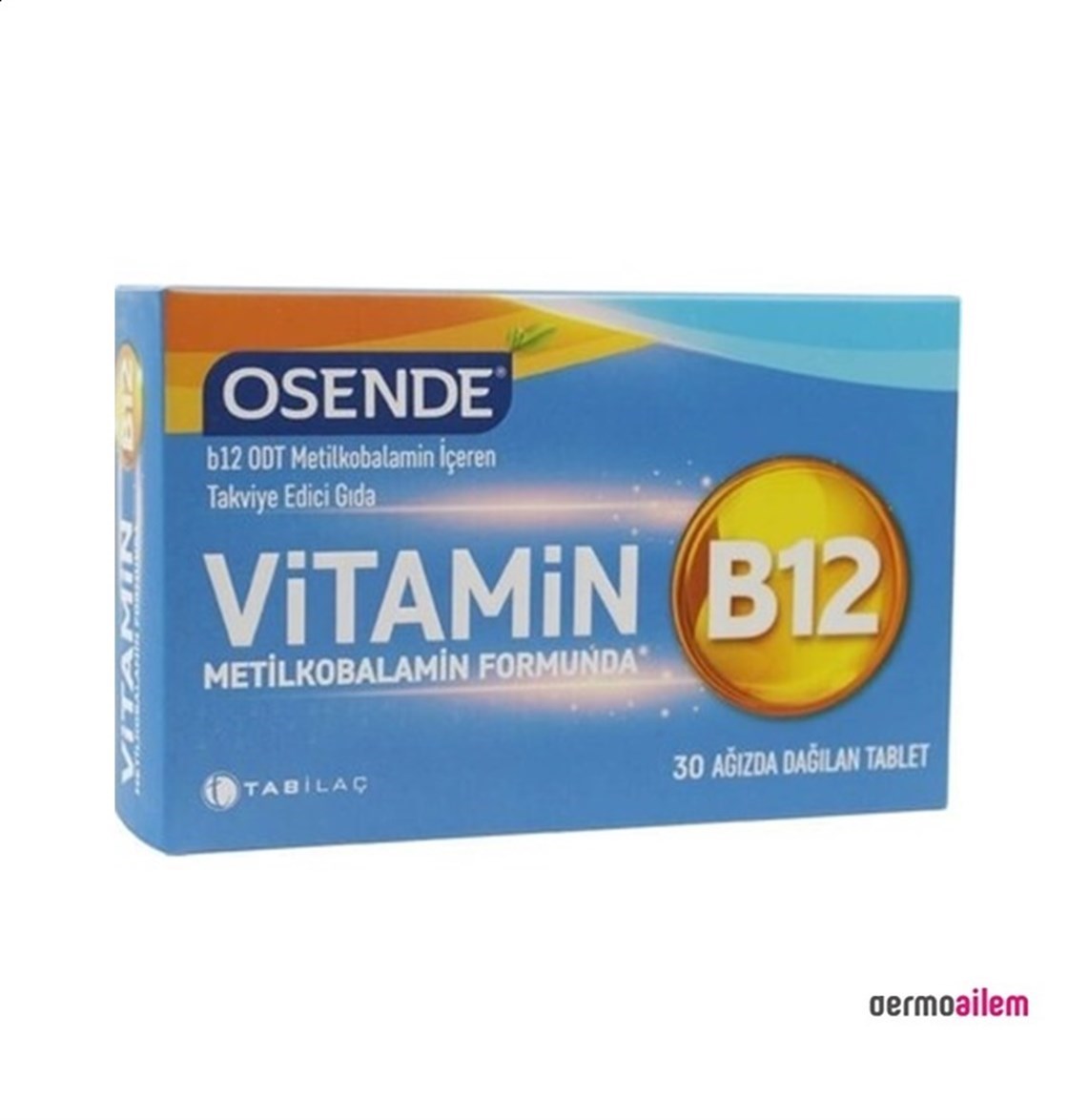 Osende Vitamin B12 30 Tablet Fiyatları İndirimli | Dermoailem.com