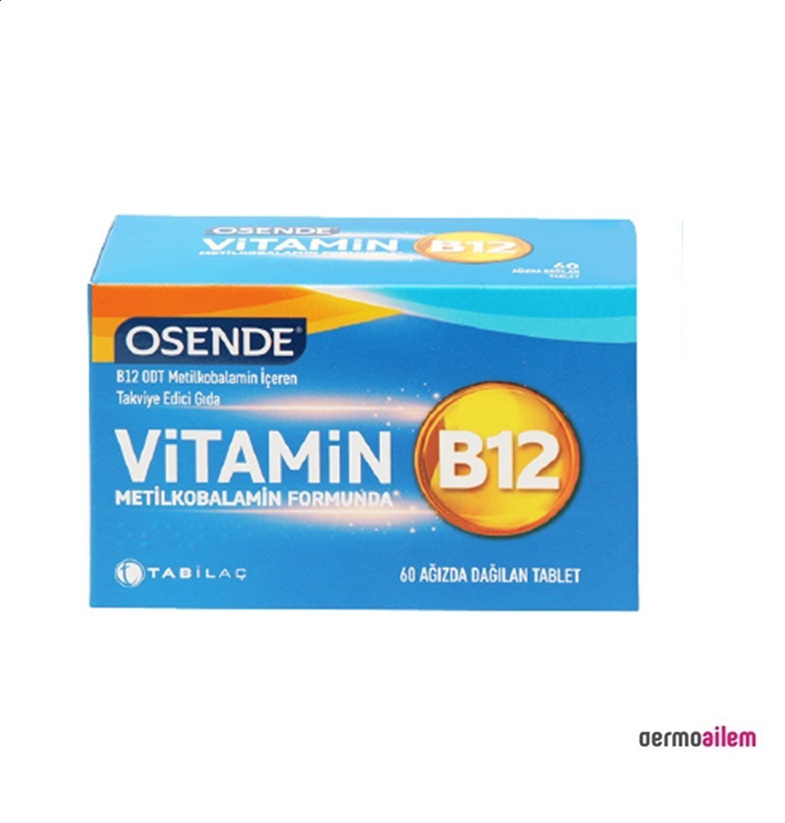 Osende Vitamin B12 60 Tablet Fiyatları İndirimli | Dermoailem.com