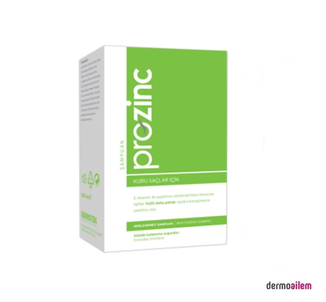 Prozinc Nemlendirici Şampuan Kuru Kepekli Saçlar İçin 300 ml Kampanyalı ...