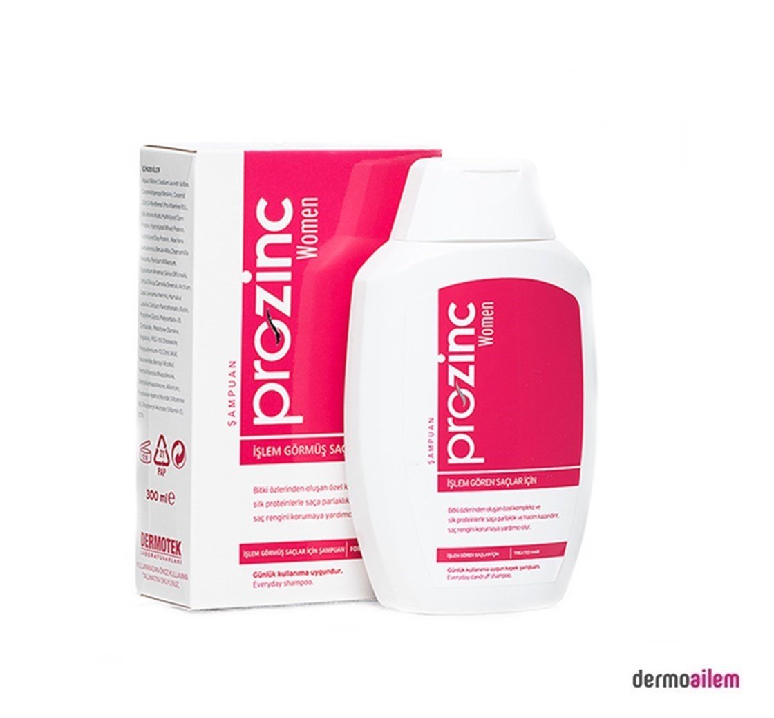 Prozinc Women Yıpranmış Zarar Görmüş ve Mat Saçlar İçin 300 ml ...