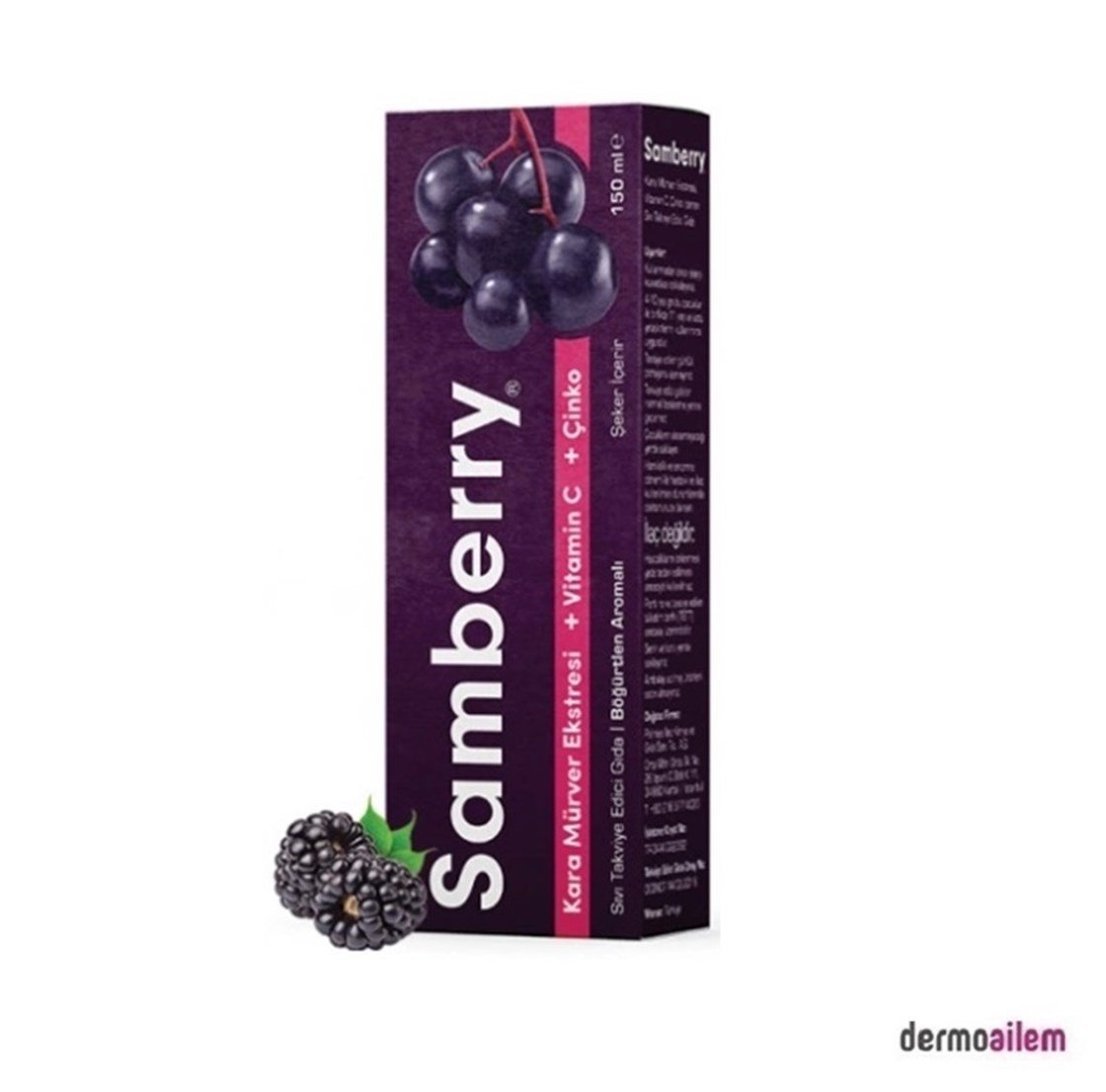 Sunlife Samberry Şurup 150 ml Fiyatları İndirimli | Dermoailem.com