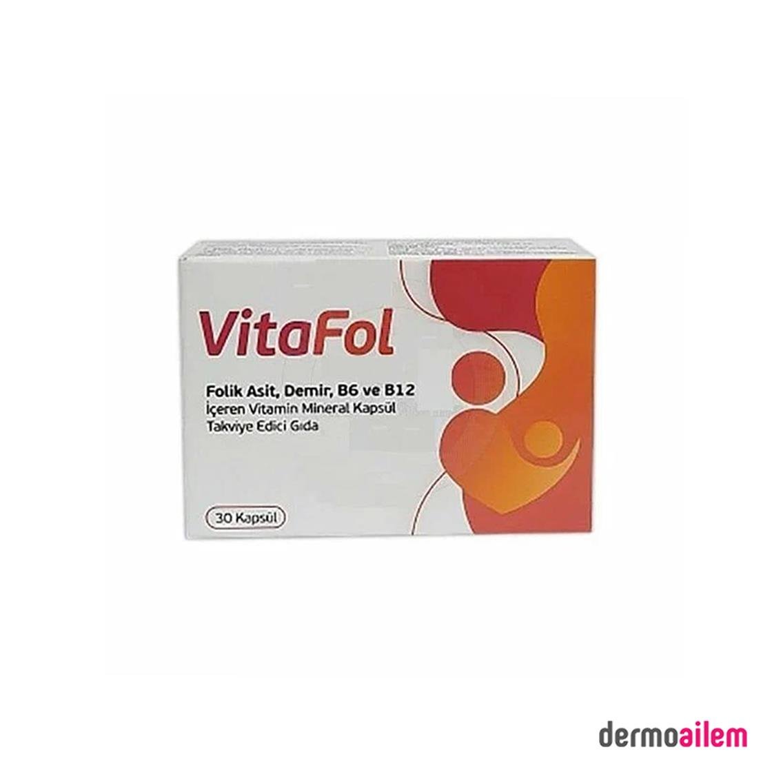 Vitafol 30 Kapsül Ürünleri İndirimli Fiyatları