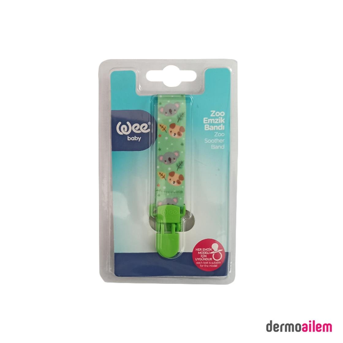 Wee Baby Zoo Emzik Bandı Yeşil Ürünleri İndirimli Fiyatları