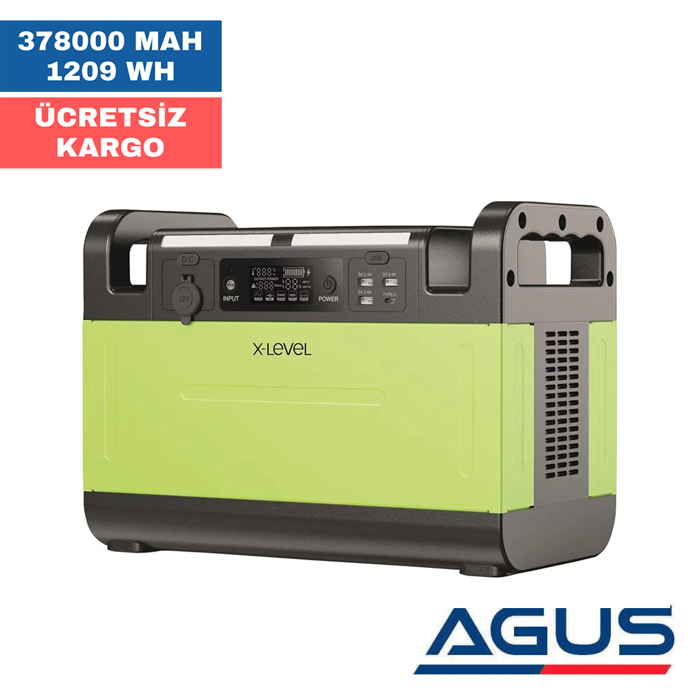 X-PowerMax Taşınabilir - Mobil Güç İstasyonu 378000MAH 1209 Wh