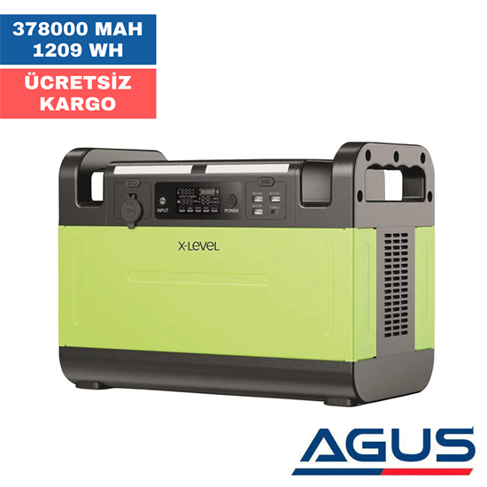 X-PowerMax Taşınabilir - Mobil Güç İstasyonu 378000MAH 1209 Wh