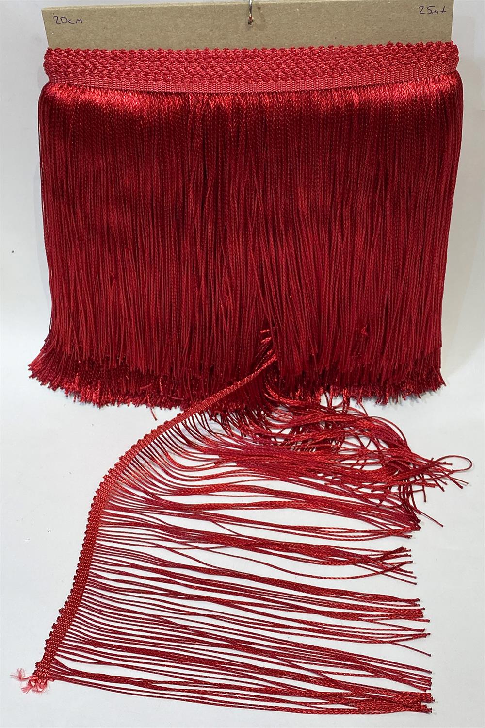 Red Fringe Tassel Ribbon | Daydreamer