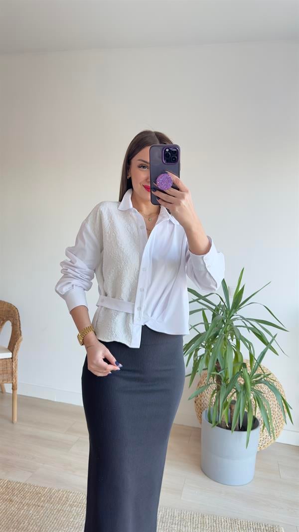 Marka Model Mix Beyaz Gömlek