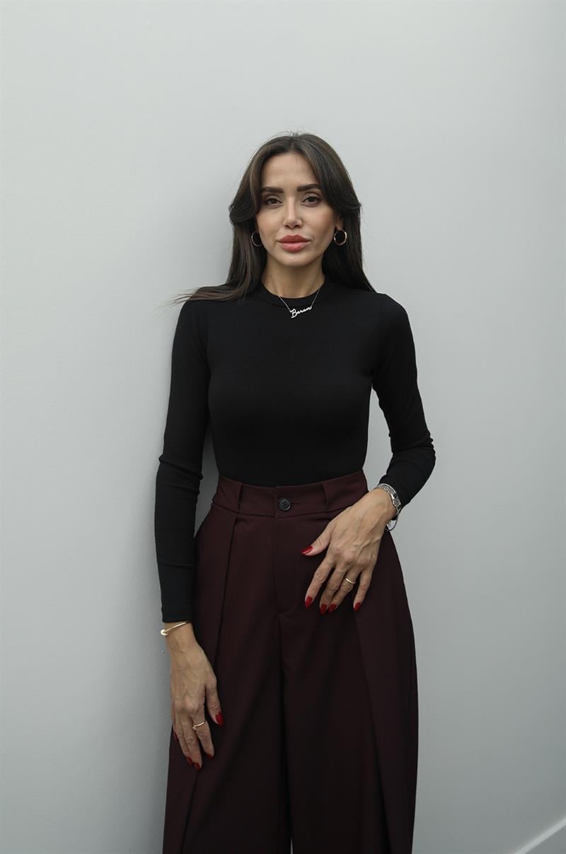 Siyah Potts Uzun Kollu Bluz 259,00 TL