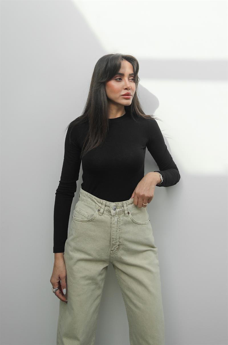 Siyah Örme Body Bluz 199,00 TL