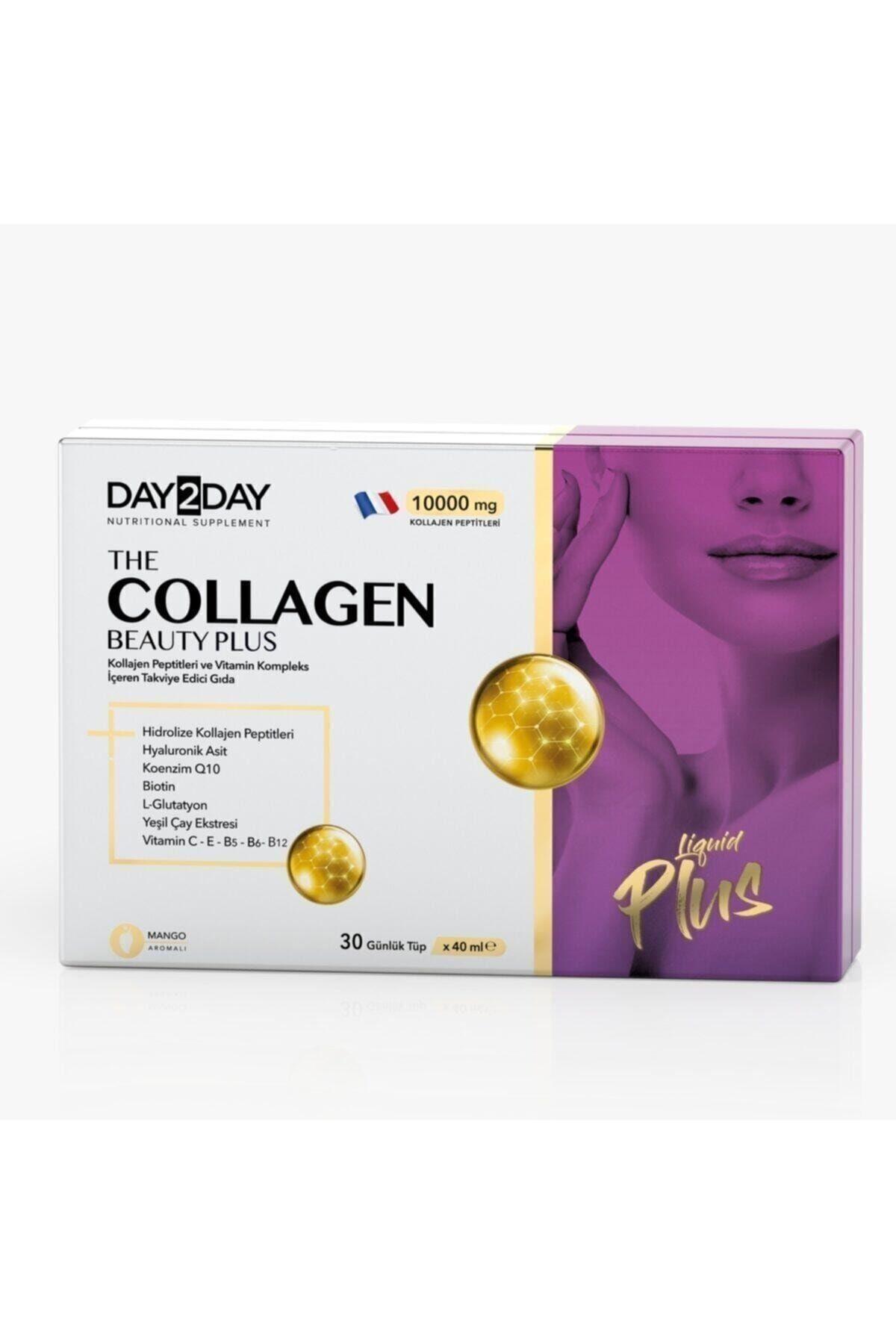 DAY2DAY The Collagen Beauty Plus Takviye Edici Gıda 40 ml x 30 Adet | Farma Ucuz