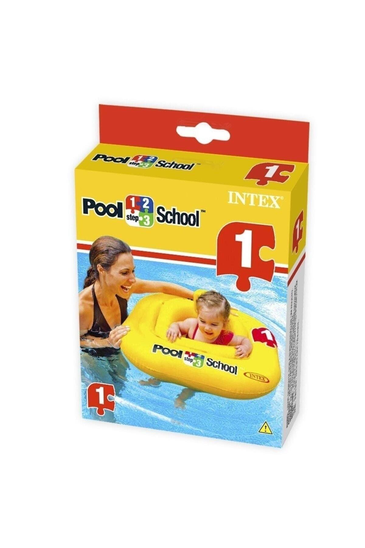 INTEX pool school deluxe baby float 5658eu yellow