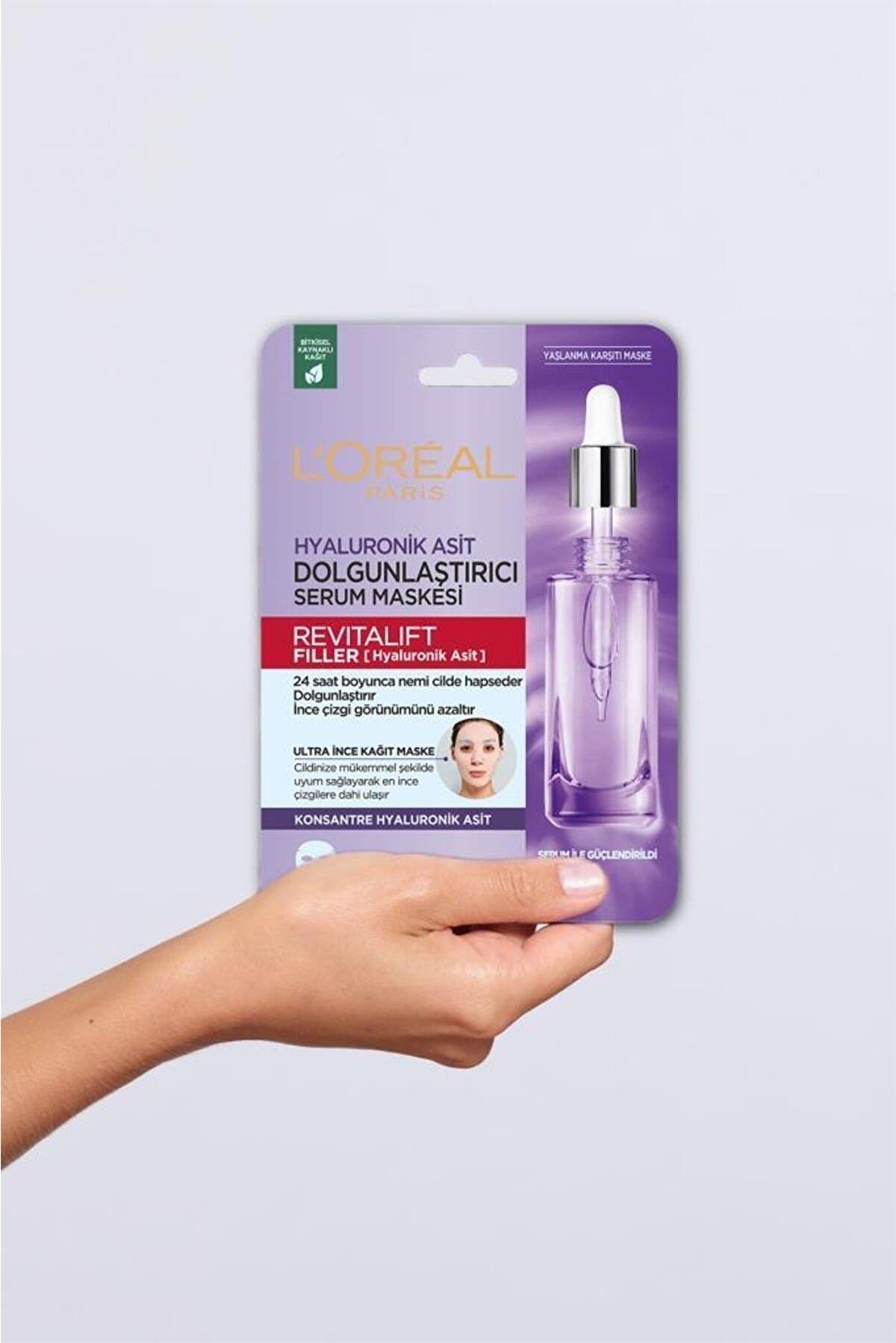 L'OREAL PARIS Revitalift Filler The Replumping Tissue Mask, 30g