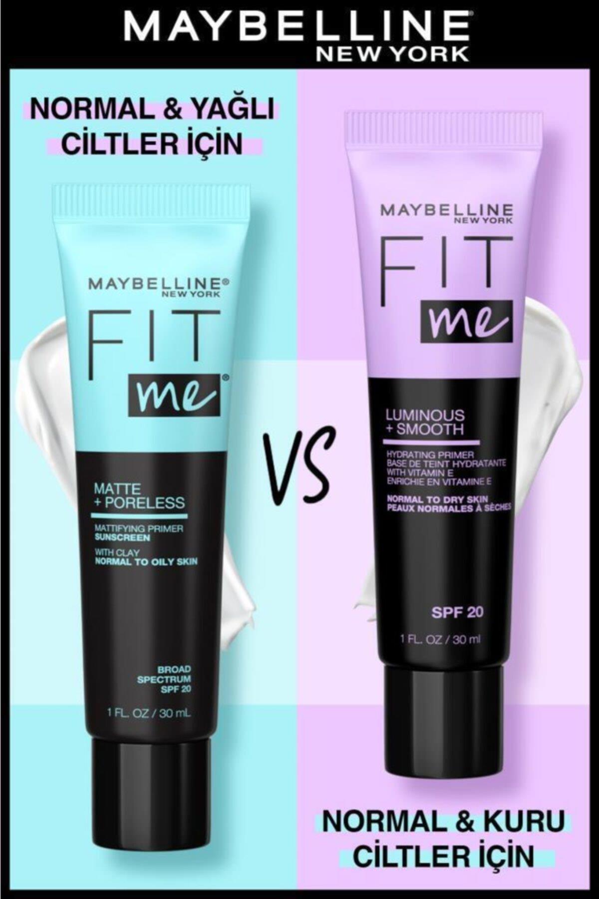 MAYBELLIN NEW YORK Fit Me Matte & Poreless Matlaştırcı Makyaj Bazı