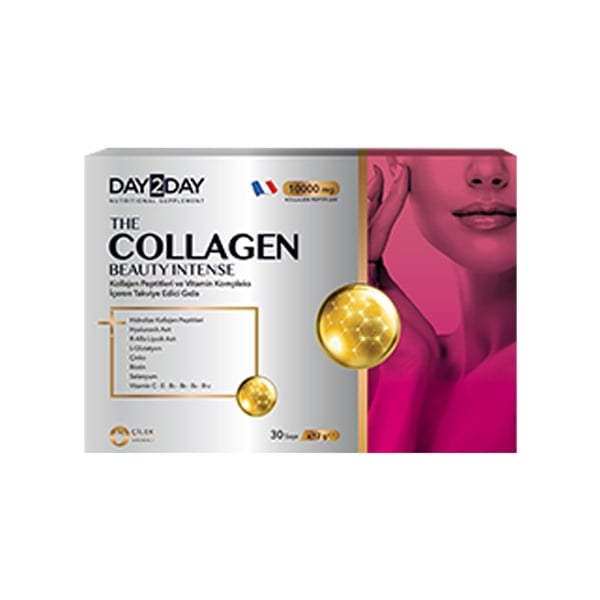 DAY2DAY The Collagen Beauty Intense Kollajen 7 Saşe x 12 gr | Farma Ucuz DAY2DAY The Collagen Beauty Intense Kollajen 7 Saşe x 12 gr | Farma Ucuz