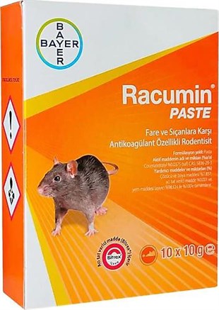BAYER Racumin Paste Fare Zehiri 10X10g | Farma Ucuz