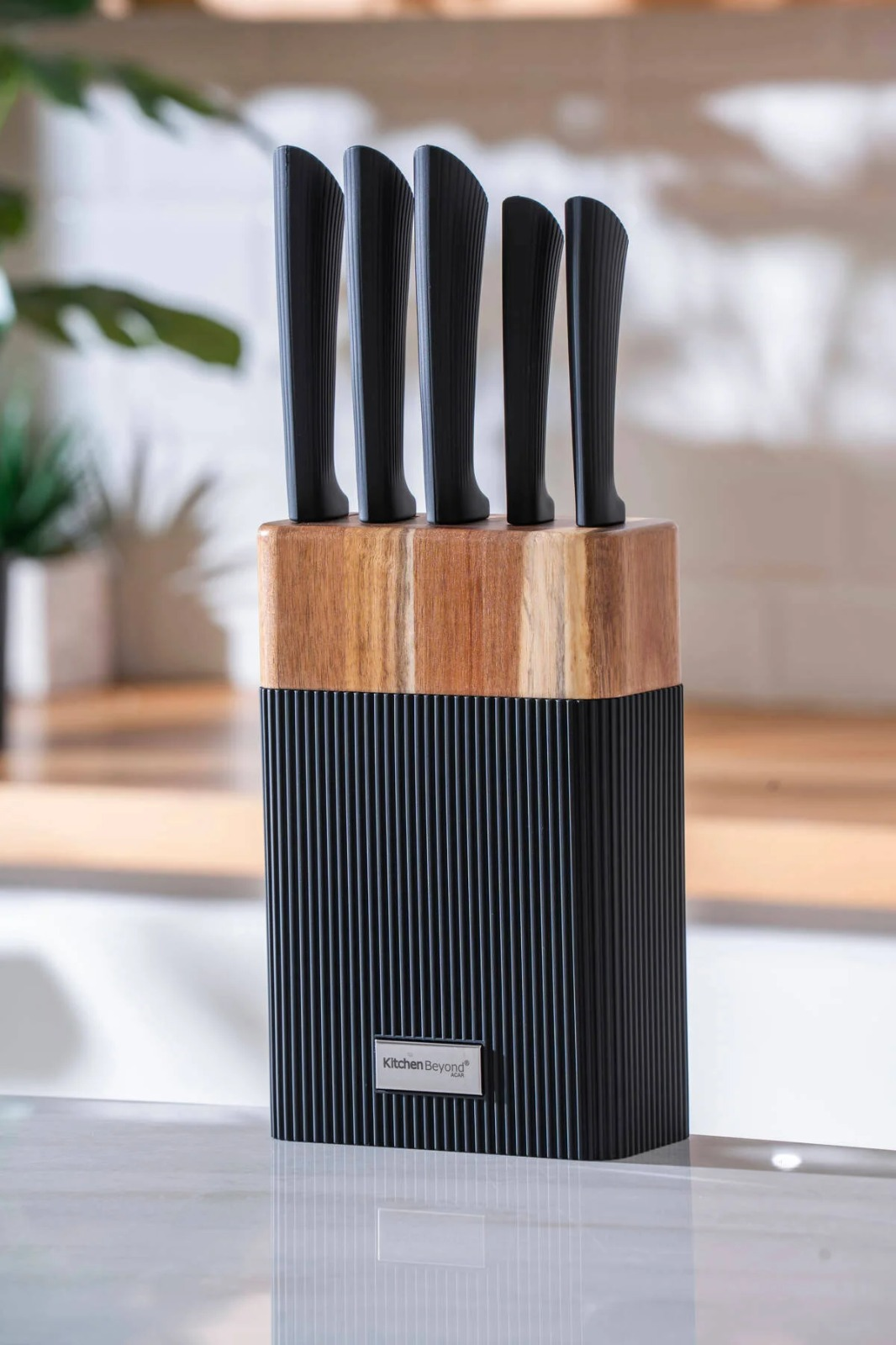 Vanni Cooper 6 Parça Bıçak Seti Siyah