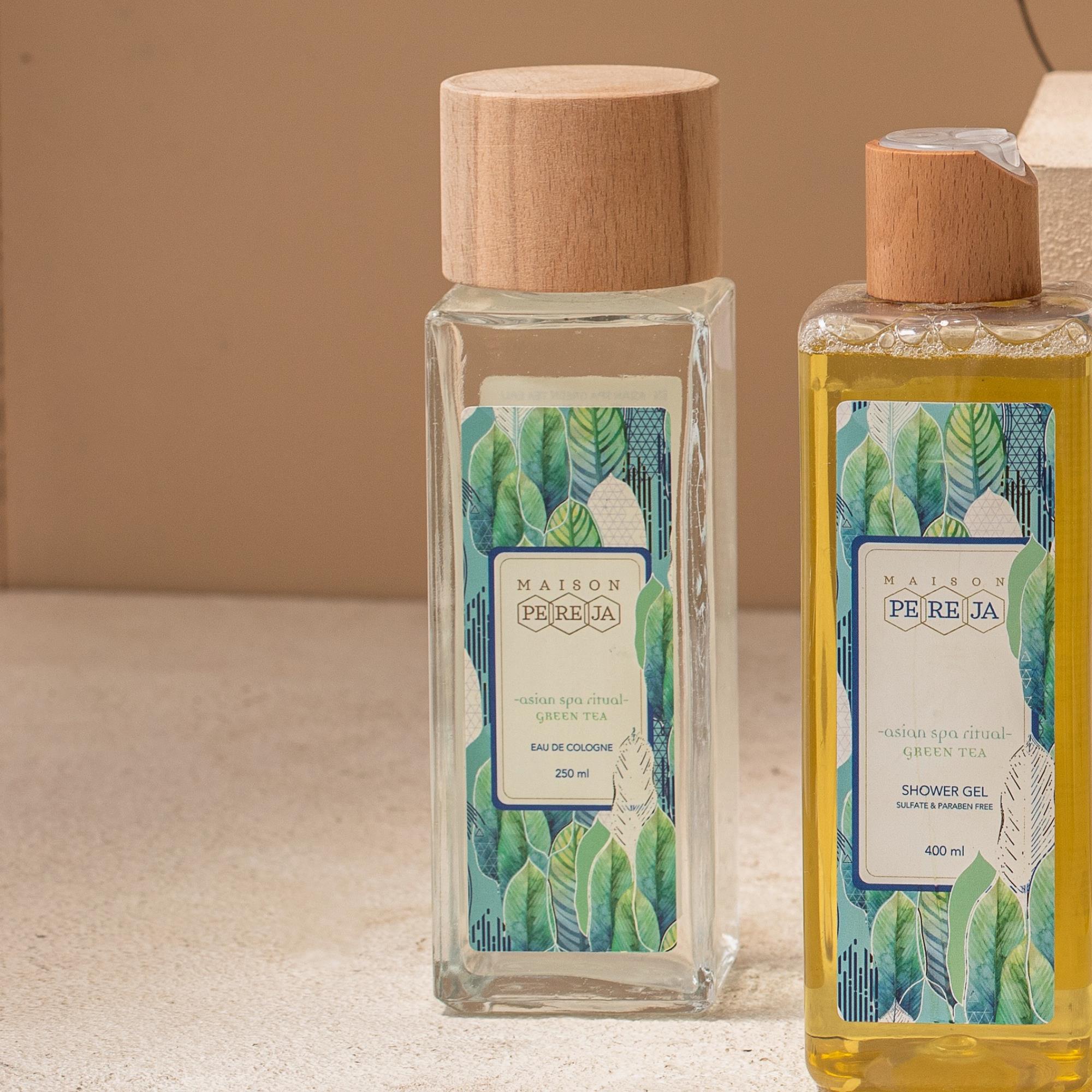 Green Tea Asian Spa 80˚ Kolonya 250 ml - Maison Pereja