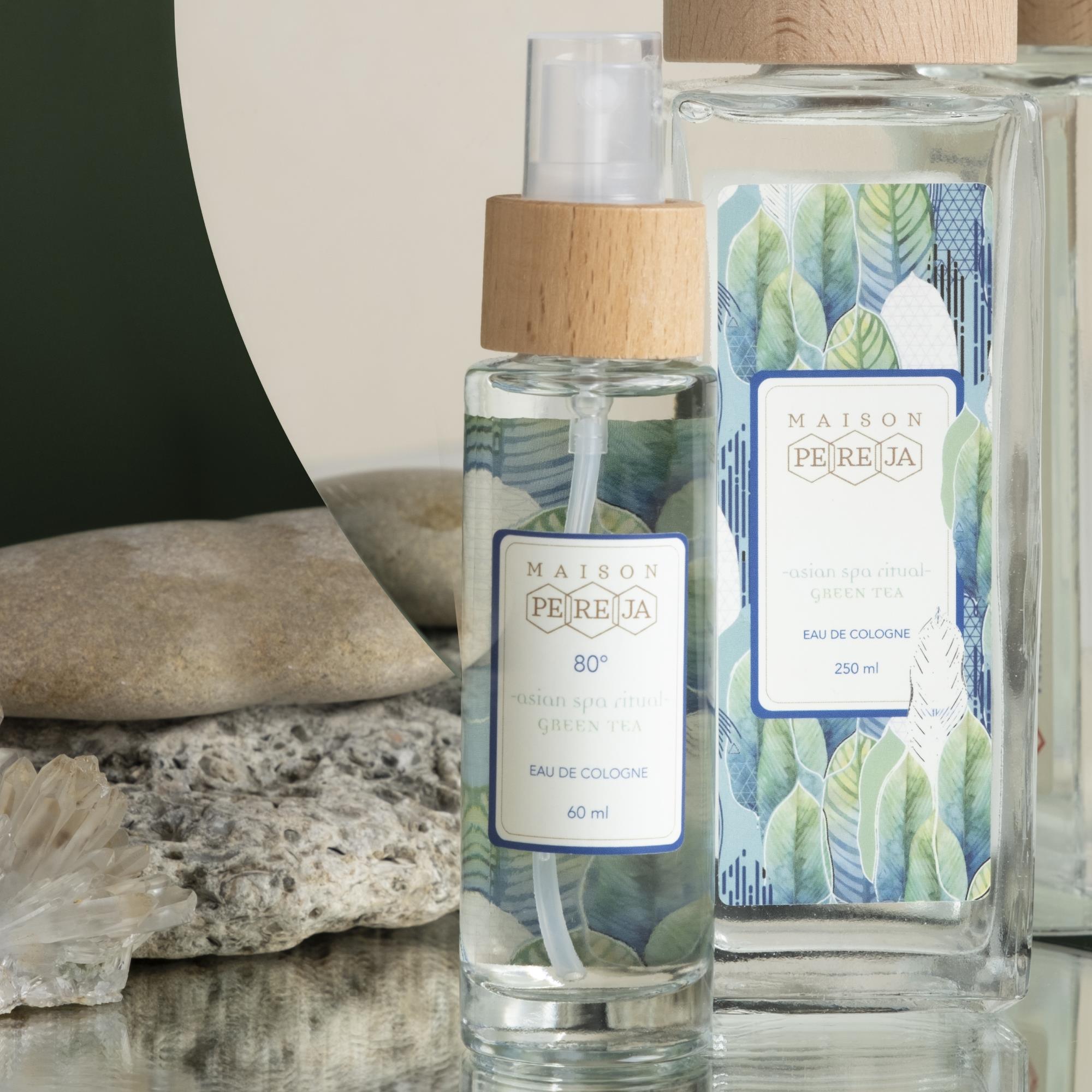 Green Tea Asian Spa Kolonya 80˚ 60 ml - Maison Pereja