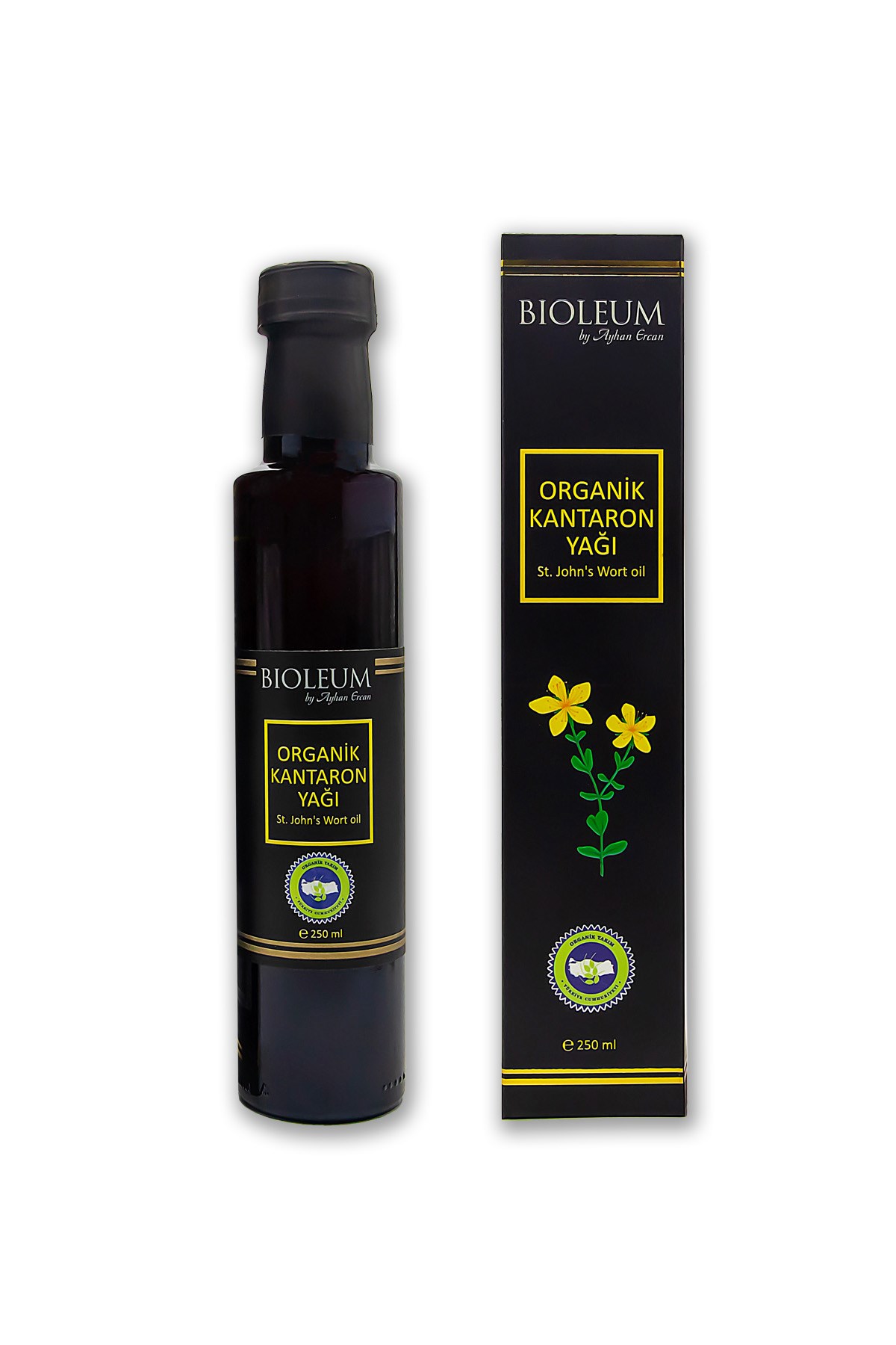 Bioleum | Soğuk Sıkım Susamlı Organik Kantaron Yağı 250 ml | Bio Store