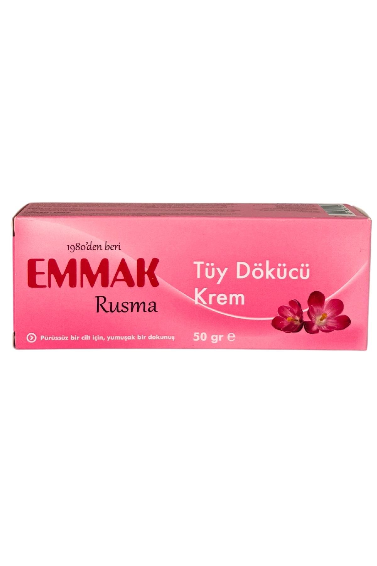 Emmak Rusma Tüy Dökücü Krem 50 G | Etkili ve Hassas Tüy Giderici - Bio ...