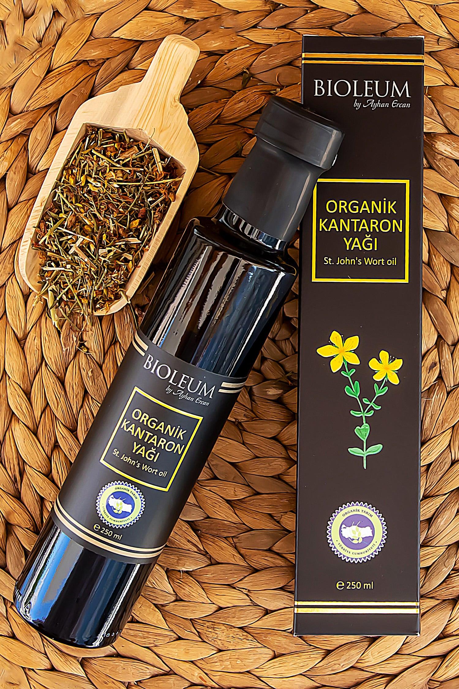 Bioleum | Soğuk Sıkım Susamlı Organik Kantaron Yağı 250 ml | Bio Store