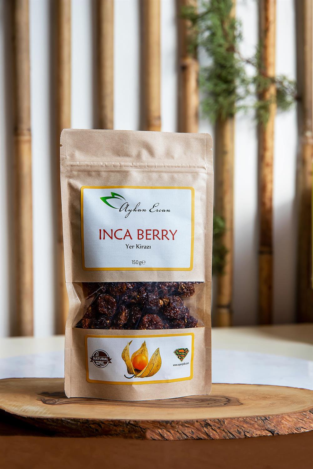 Ayhan Ercan Inca Berry Altın Çilek Kurusu 150 G | Doğal Atıştırmalık ...
