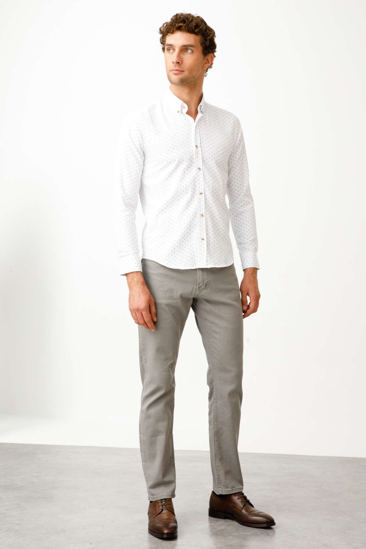 ERKEK BEJ SLIM FIT / DAR KALIP STD GÖMLEK - İGS Online