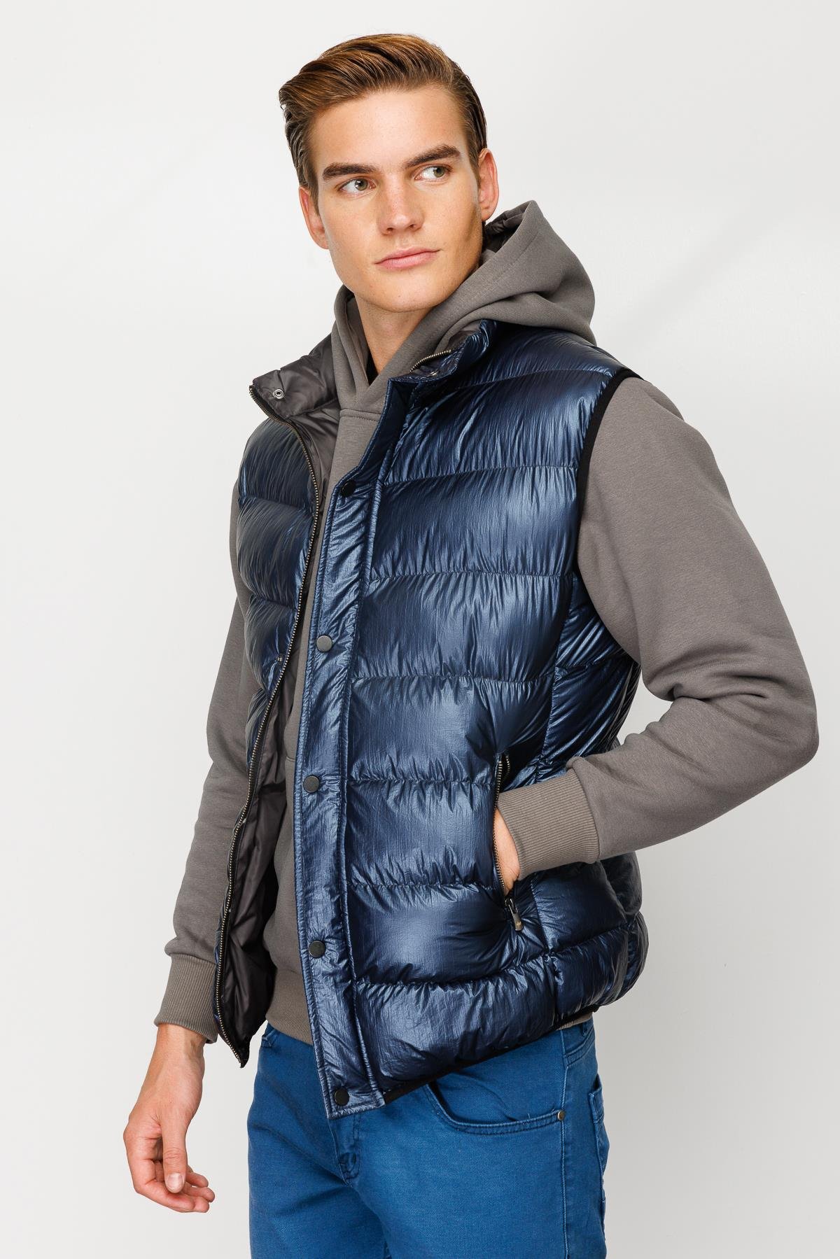 ERKEK LACİVERT STANDART STD PMP YELEK - İGS Online