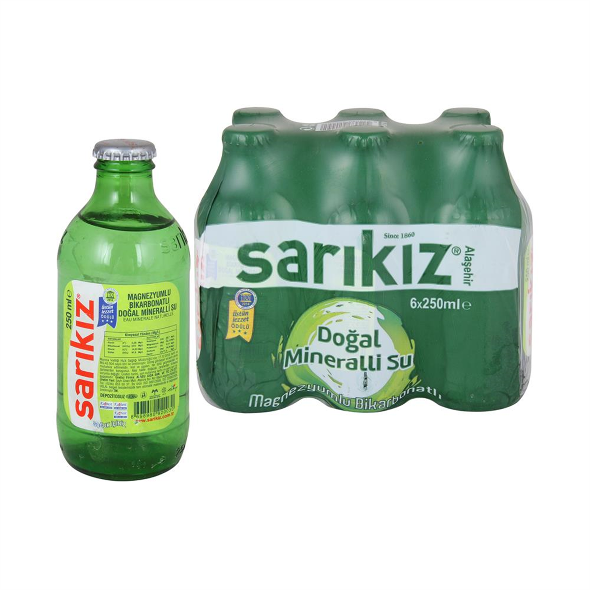 SARIKIZ GAZOZ MEYVELI 250 ML CES | Gaziantep Gross Toptan Market