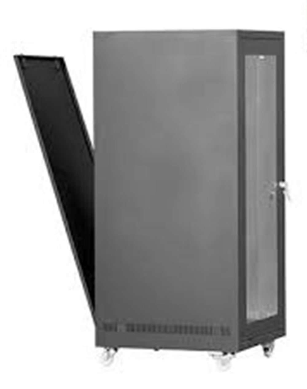 SETRACK 19'' 26U 600X800 TEKERLEKLİ CAMLI RACK KABİNET