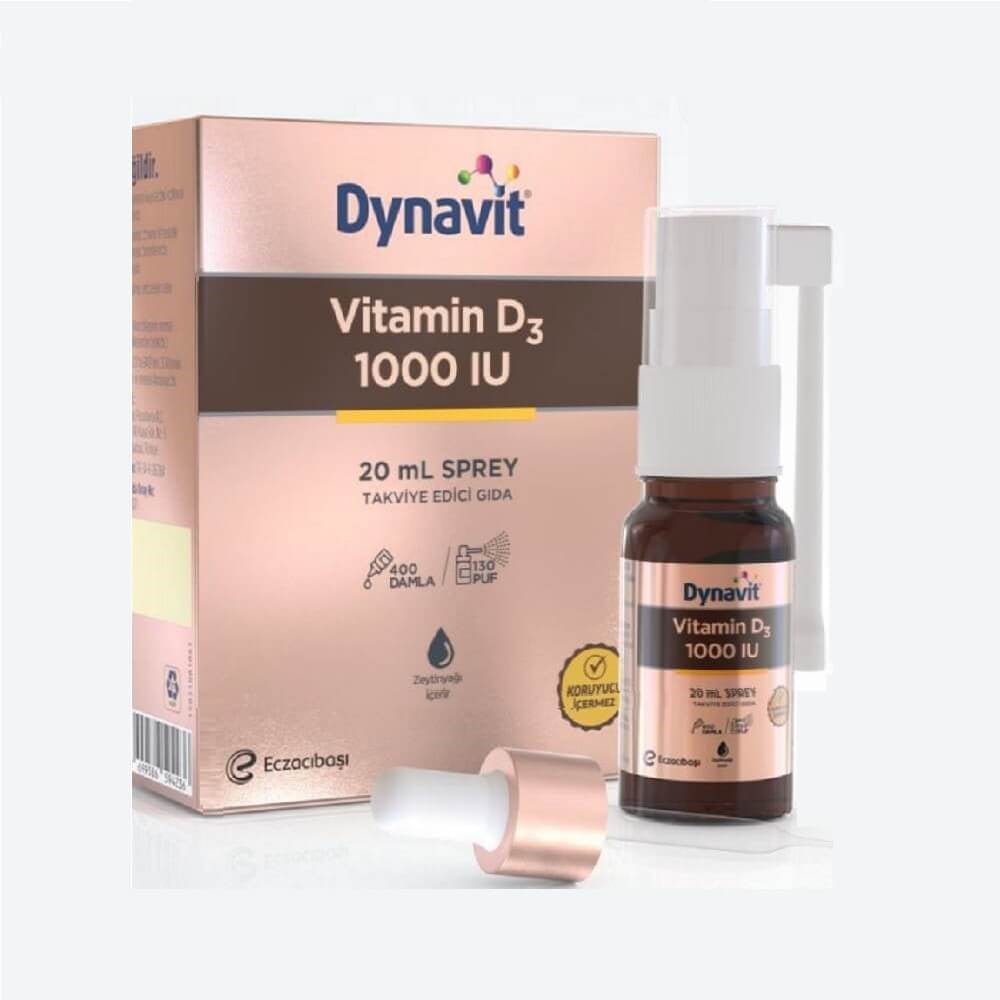 Dynavit Vitamin D3 1000 IU Sprey 20 ml
