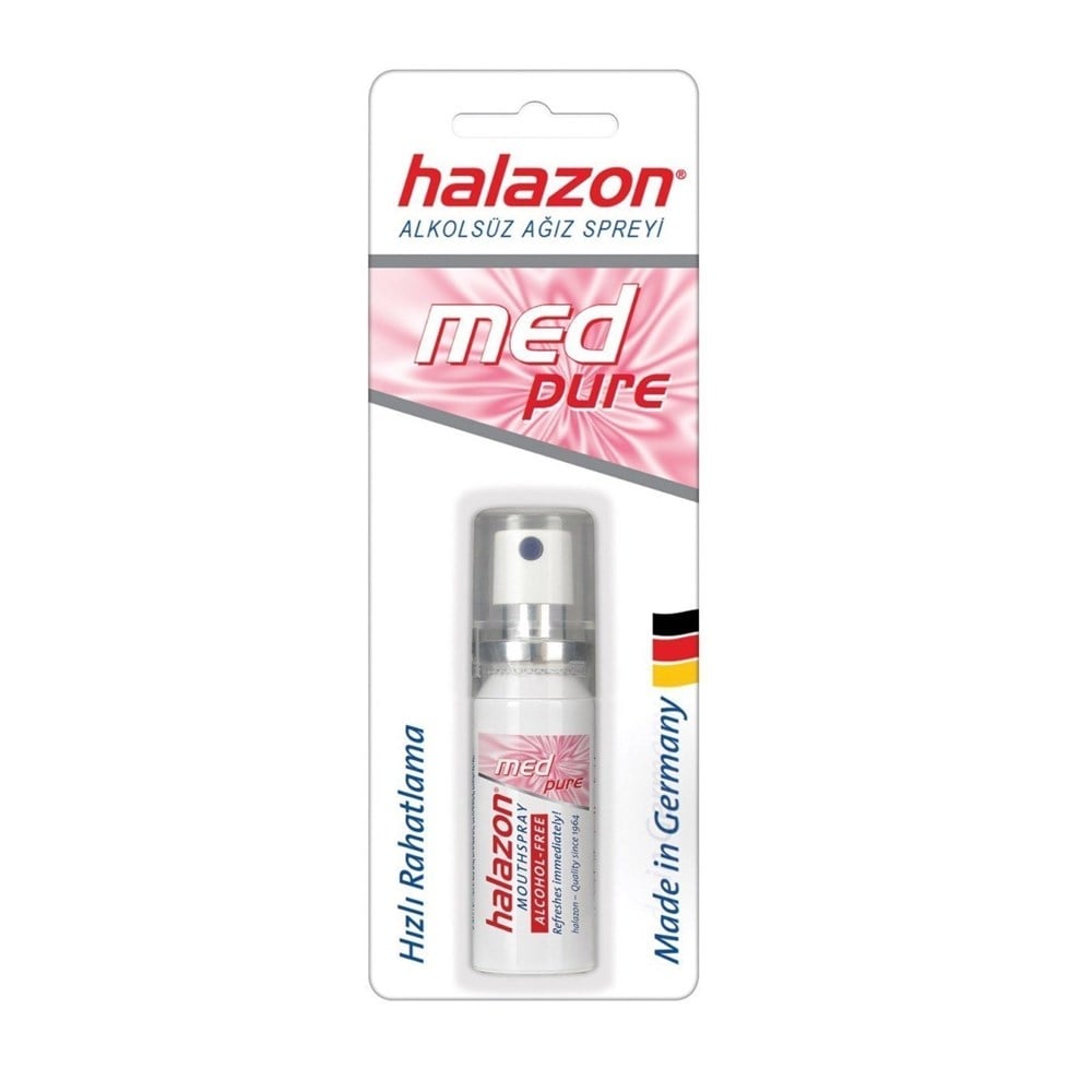 Halazon Med Pure Ağız Spreyi Hızlı Rahatlama 15 ml