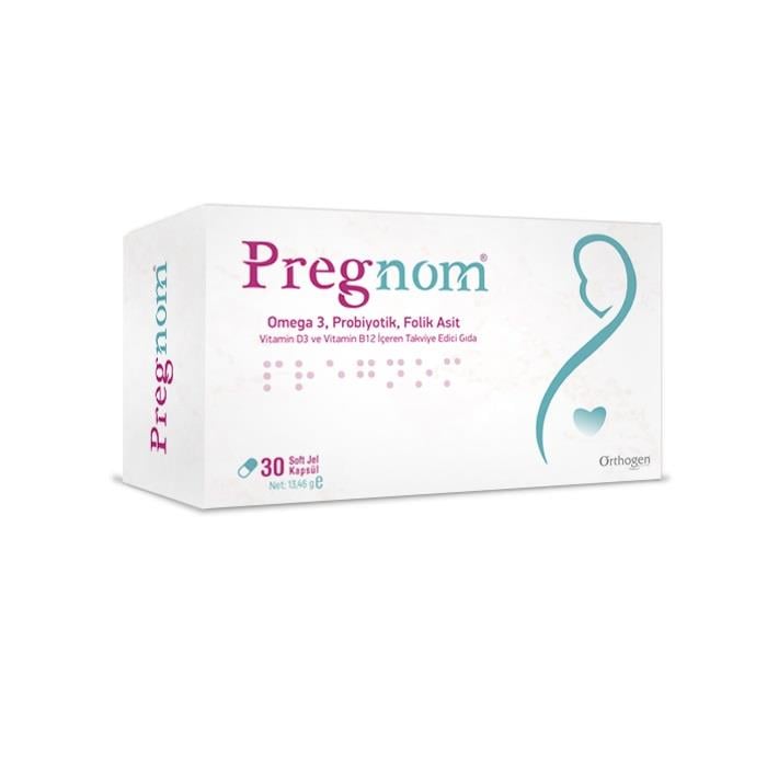 Pregnom 30 Yumuşak Kapsül