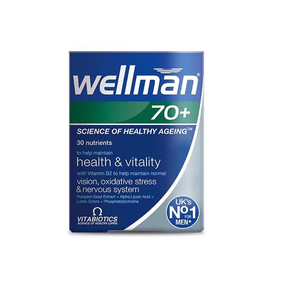 Vitabiotics Wellman 70+ 30 Tablet