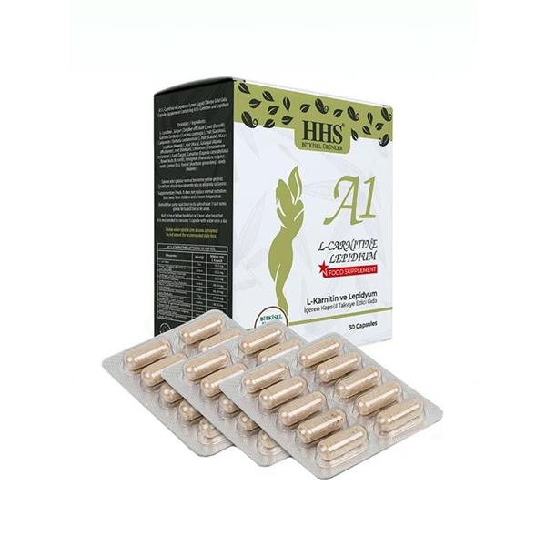 HHS A1 L-Carnitine Lepidium 30 Kapsül