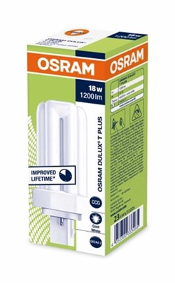 DULUX T PLUS 18W/827 (2 PİMLİ) OSRAM