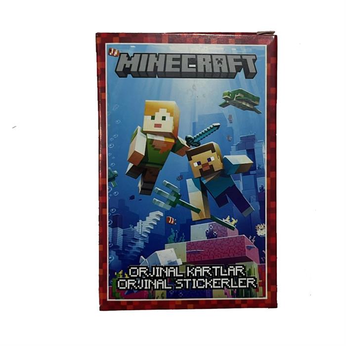 Minecraft Temalı Hediyelik Kart