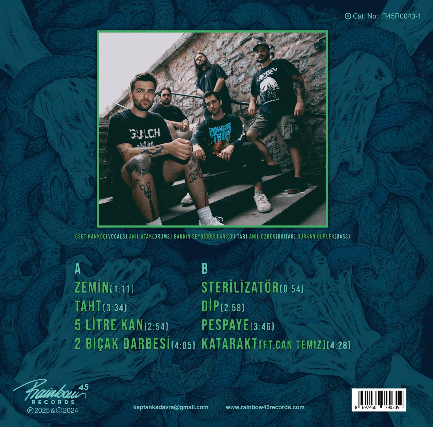 KAPTAN KADAVRA - STERİL VE KİMLİKSİZ