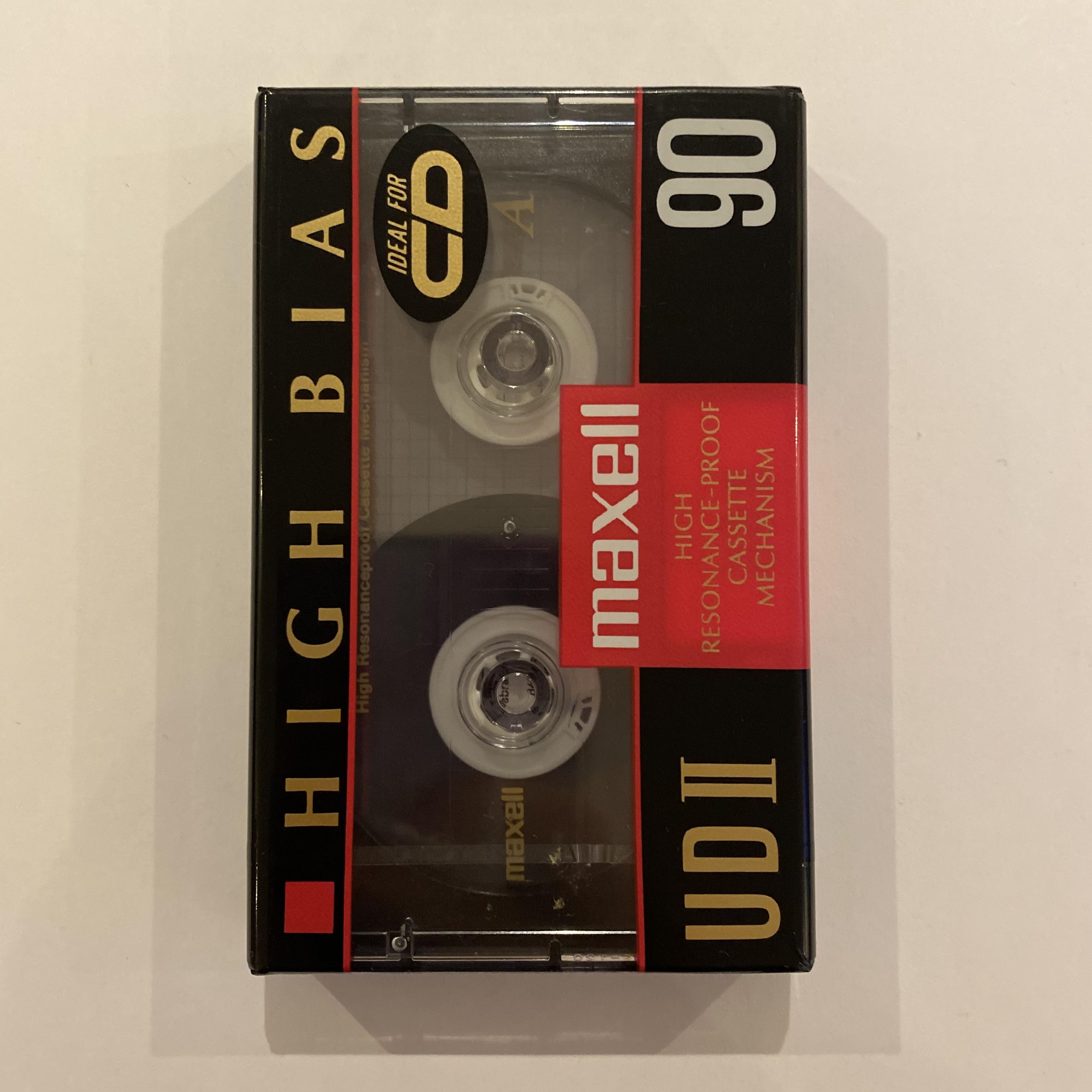 MAXELL UD II 90 - BOŞ KASET AMBALAJINDA