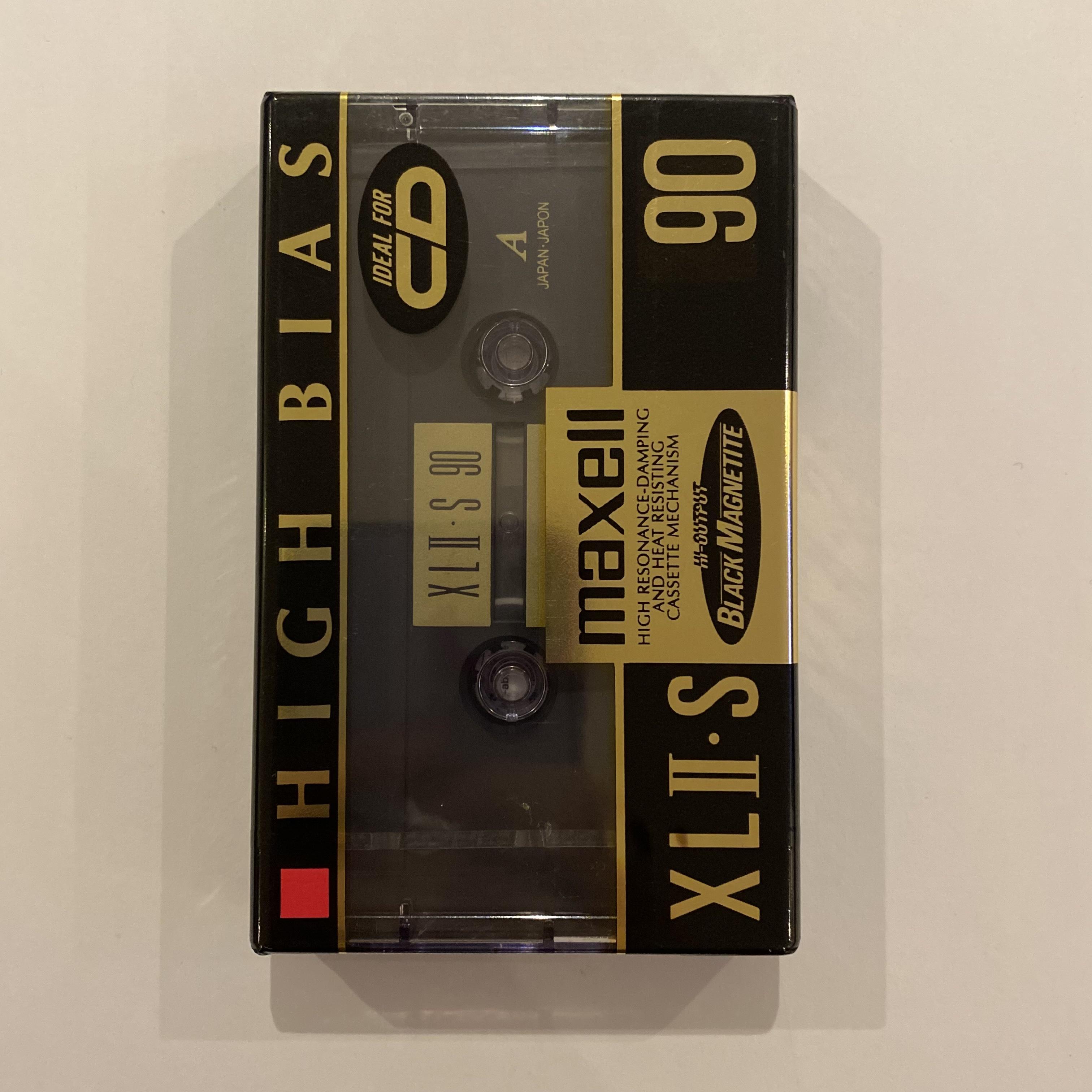 MAXELL XL II S 90 - BOŞ KASET AMBALAJINDA