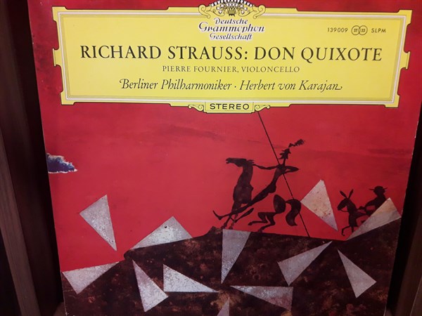 Richard Strauss - Pierre Fournier, Berliner Philharmoniker, Herbert von Karajan ‎– Don Quixote