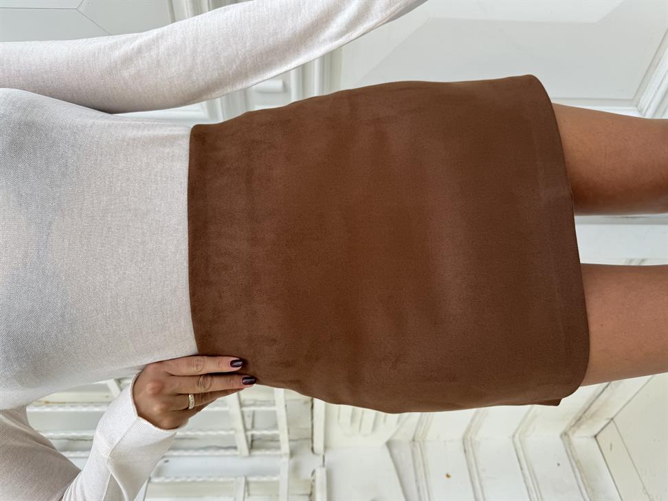 Mini Etekler - Süet, Denim Şık Mini Etek Modelleri