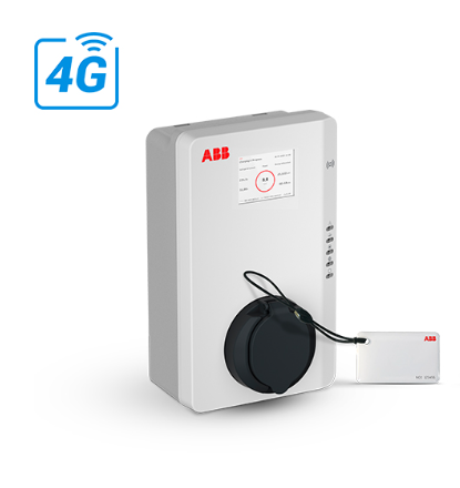 ABB 22kW TerraWallbox Kablosuz Duvar Tipi Şarj İstasyonu