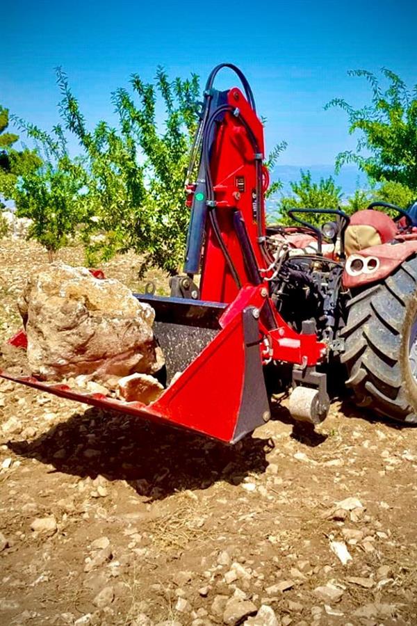 Ziraiyedek.com | 175 CM Açılır Kovalı Asistan Kepçe (Boşaltma ...