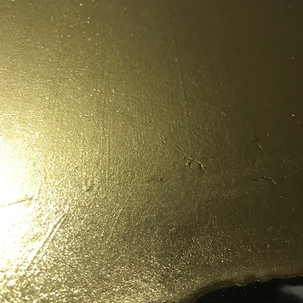 Gerçek Gold Varak İşlemeli Modern Kadın Tablomuz | Dokulu Tablo