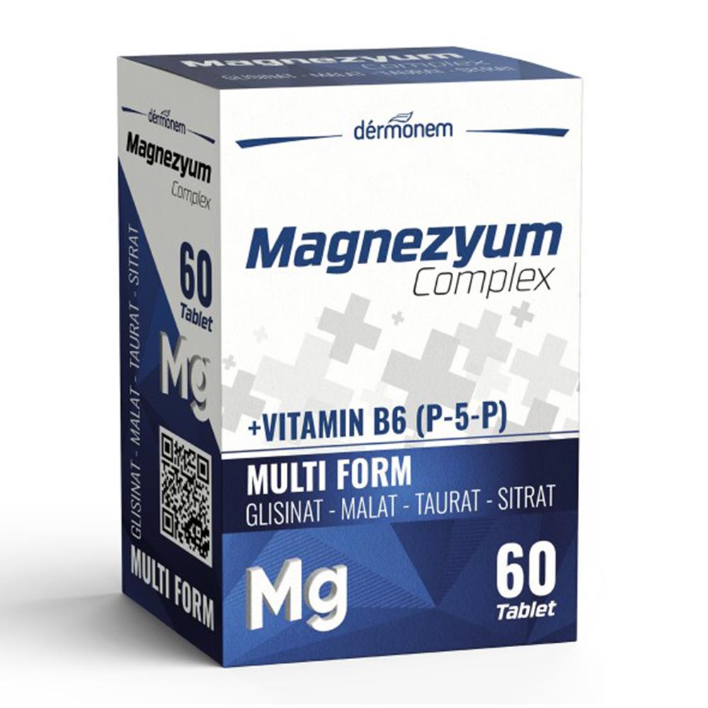 Dermonem Magnezyum Complex 60 Tablet | Vitamin Dolabı