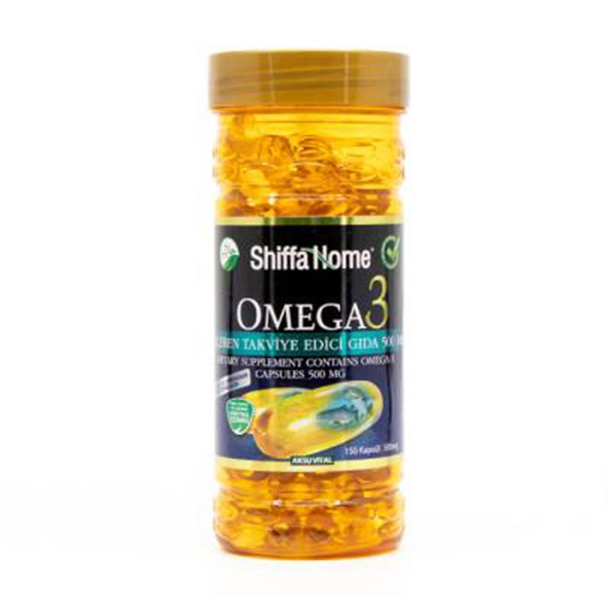 Shiffa Home Omega 3 500 mg 150 Kapsül | Vitamin Dolabı