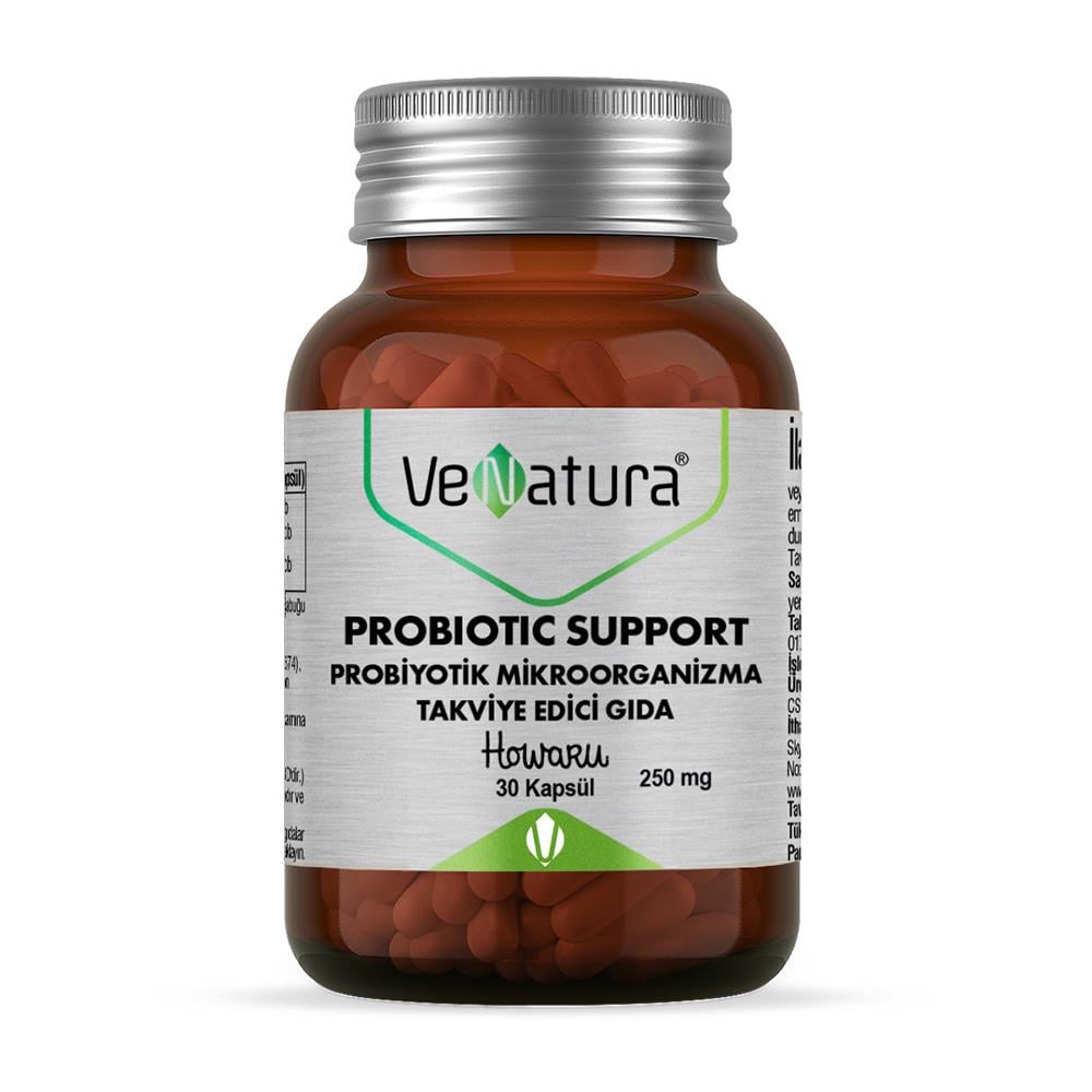 VeNatura Probiotic Support 250 mg 30 Kapsül | Vitamin Dolabı