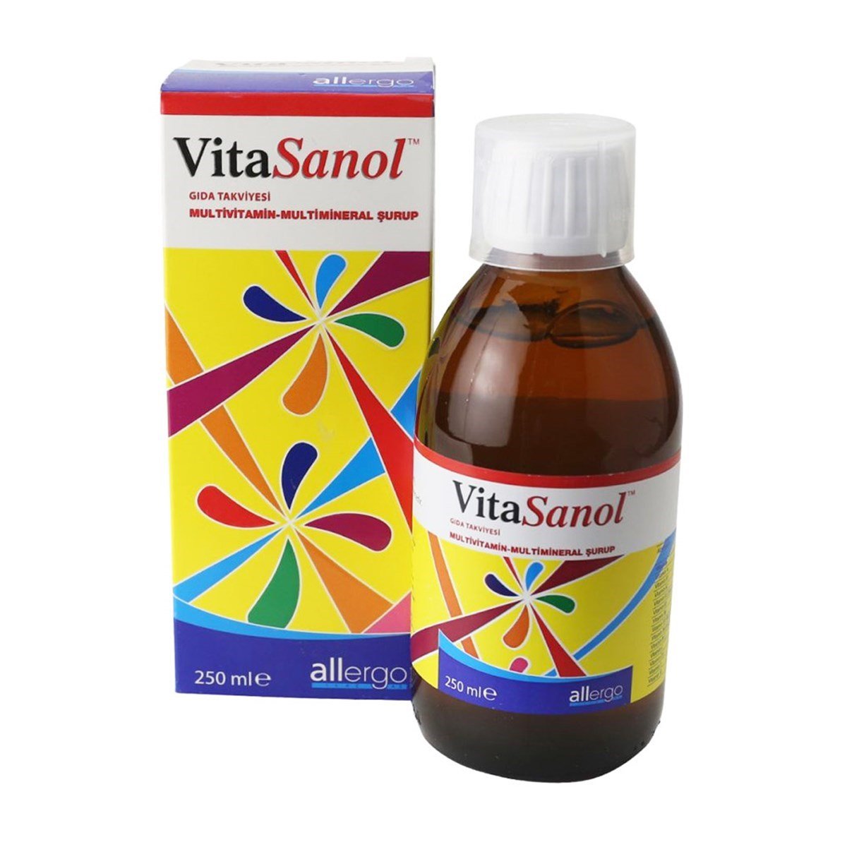 Vitasanol Şurup 250 ml | Vitamin Dolabı