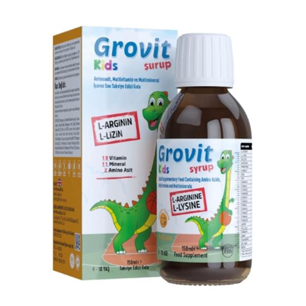 Grovit Kids Şurup 150 ml | Vitamin Dolabı